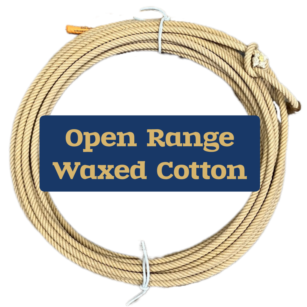 Ranch Rope Lasso - Open Range Waxed Cotton Ranch Rope